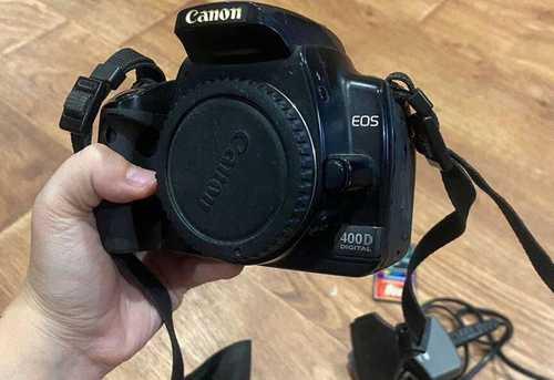 Зеркальный фотоаппарат canon400D
