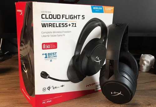 Беспроводные наушники Hyperx cloud flight S 7.1