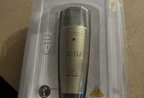Студийный конденсаторный микрофон Behringer C-1U