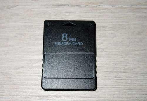 PS2 Карта памяти 8MB