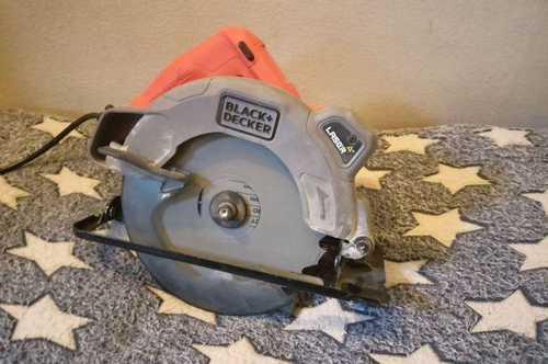 Дисковая пила black+decker CS1250L, 1250 Вт
