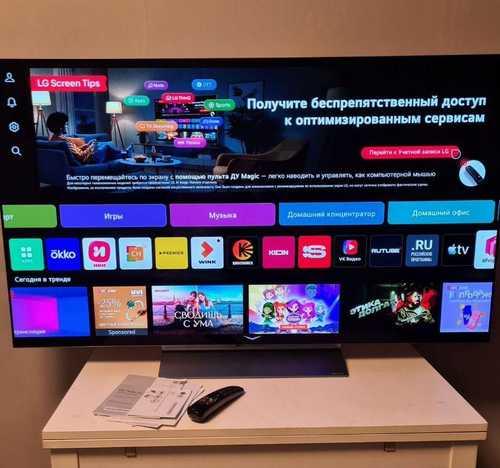 Телевизор LG oled55c2rla 4К,120 герц, 140см