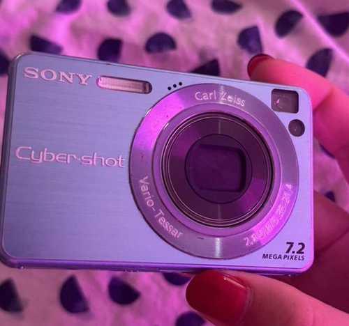 Цифровой фотоаппарат мыльница sony cyber shot 7.2