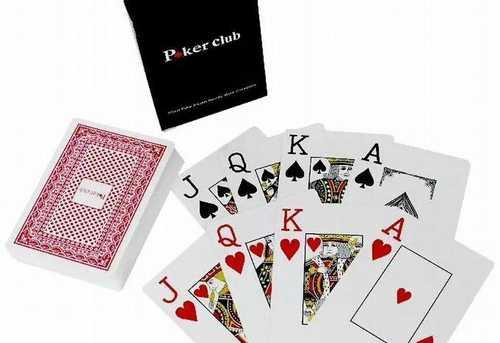 Покерные карты пластиковые