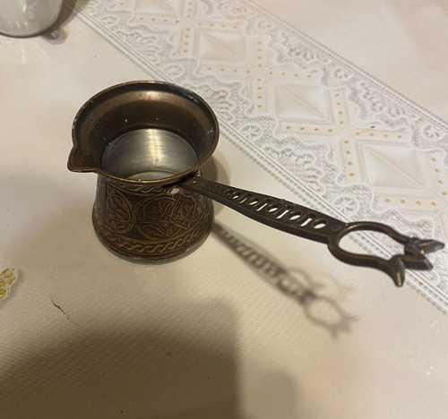 Турка для кофе латунь