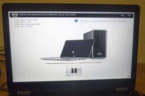 Ноутбук Dell Precision 3510 i7-6820HQ FullHD IPS