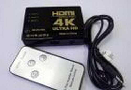 Hdmi switch 3 в 1 с управлением 4K*2K