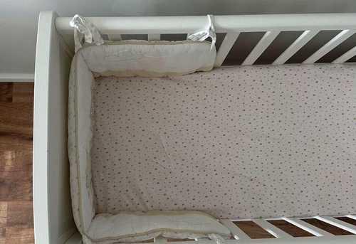 Кроватка Колыбель для новорожденных с маятником