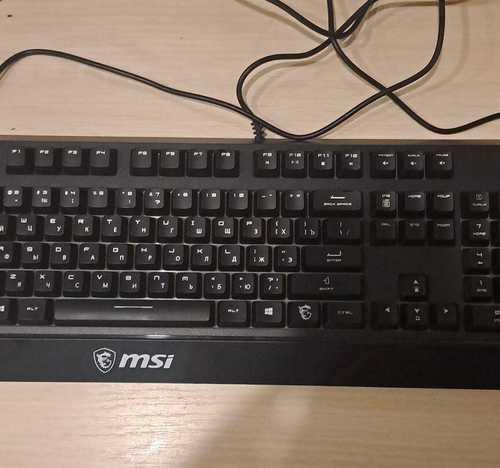 Игровая клавиатура msi vigor gk20