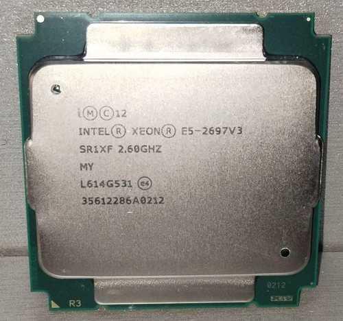 Процессор 2011-3 Xeon E5-2697V3 (14ядер/28пт)