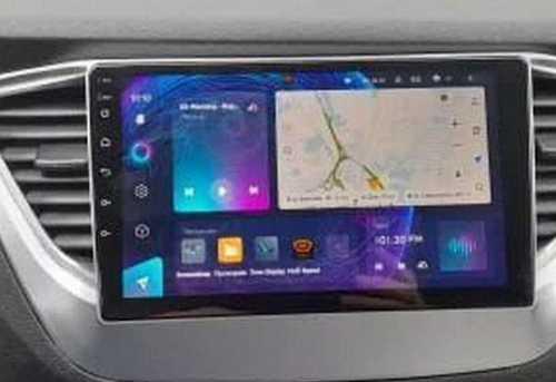 Магнитола Hyundai Solaris 2 Навигация Android IPS