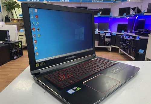Игровой ноутбук Acer i7-8750 16gb GTX 1060 6gb