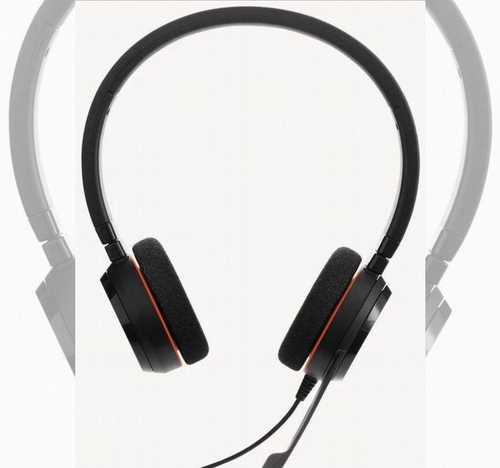 Наушники Jabra evolve 20 MS Stereo USB-А, черный