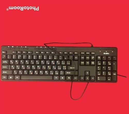 Клавиатура sven KB-S307M Black USB