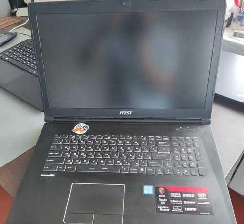 MSI GP 72 6QF Leopard Pro