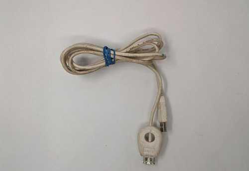 Кабель USB 2.0 Type-A - USB 2.0, 1.8 м, Aladdin