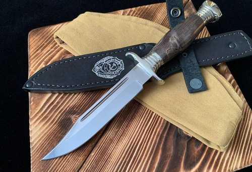 Нож финка военная сталь кованая Х12мф