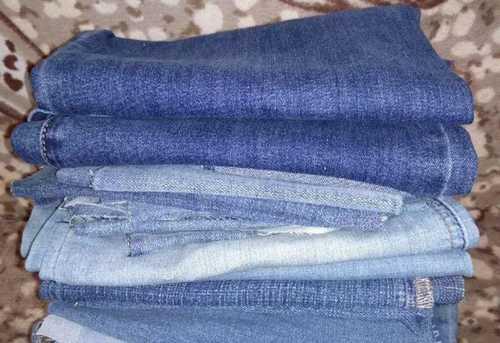 Отрезы джинсовая ткань