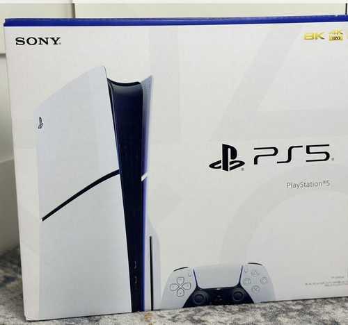 Новая Sony PlayStation 5 Slim с дисководом