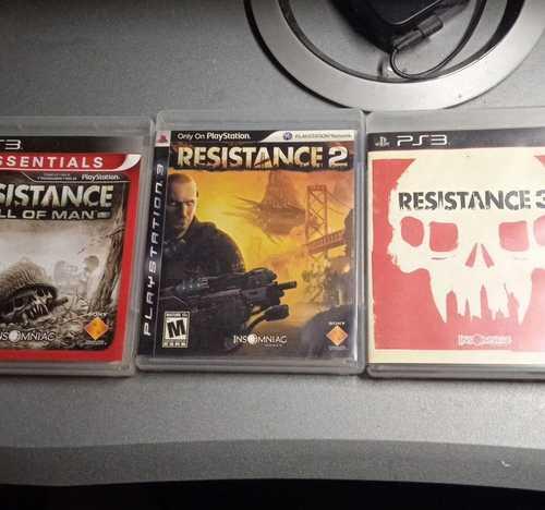 Resistance 1-3 ps3