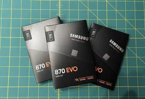 SSD Samsung 870 EVO 500gb/1tb