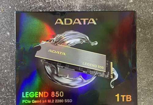 SSD накопитель adata legend 850 M.2 1тб