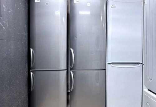 Холодильник серый бу no frost Electrolux гарантия
