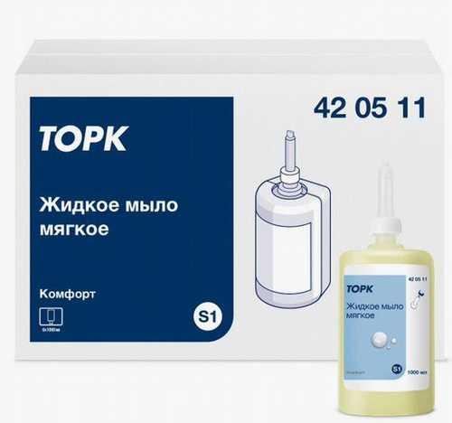 Бытовая химия Tork 1 литр крем мыло арт356