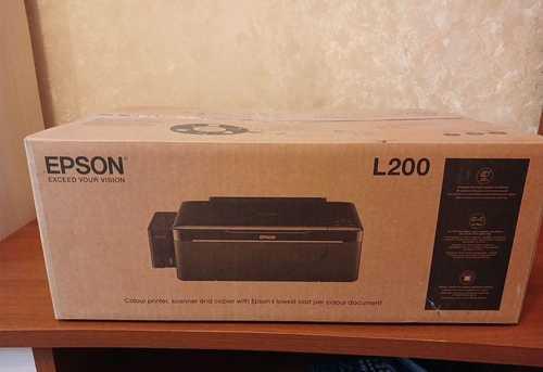 Мфу epson L200 новый