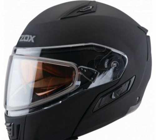 Шлем снегоходный ZOX Condor Black Matt (эп)
