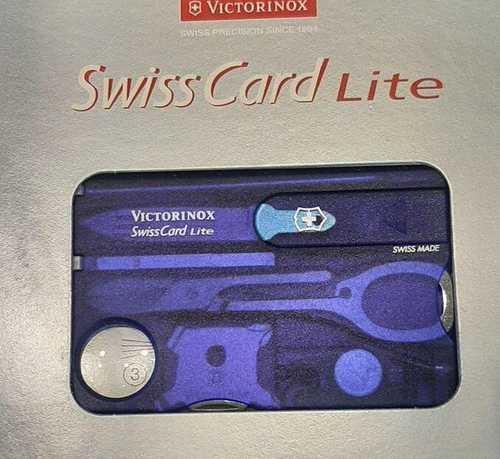 Швейцарская карта Victorinox "SwissCard Lite", 13