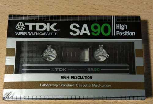 Аудиокассета TDK SA 90 (1982)