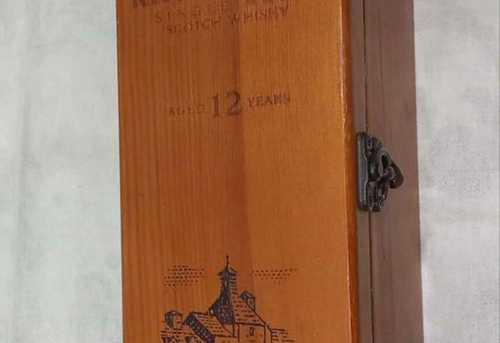 Деревянная коробка из-под виски Knockando