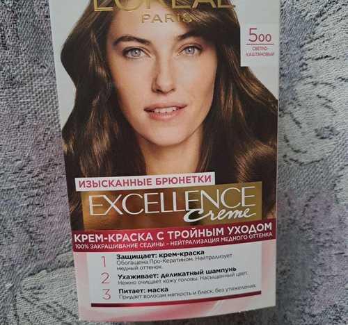 Краска для волос L'Oréal Excellence Creme 5.00