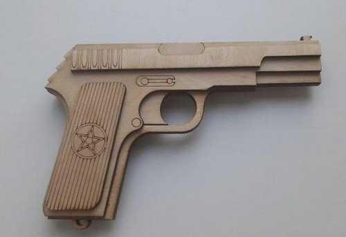 Резинкострел ат019 Пистолет тт (тульский Токарева)