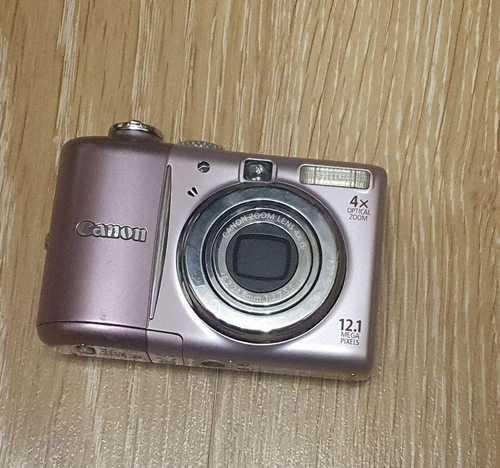 Фотоаппарат мыльница новый Canon A1100 розовый