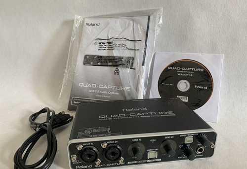 Внешняя звуковая карта Roland UA-55 (Quad-Capture)