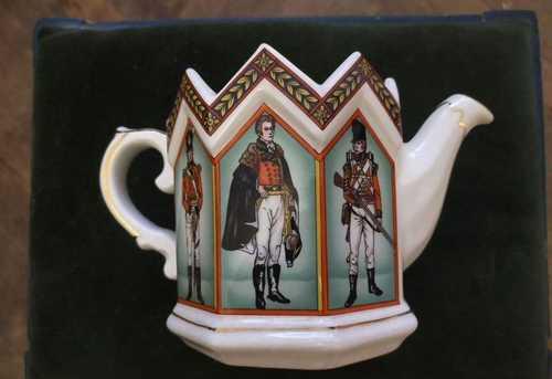 Заварочный чайник «Битва при Ватерлоо». Англия