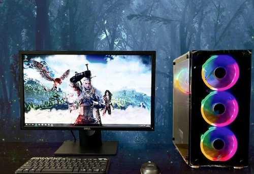 Игровой компьютер - Игровой пк I5 13400f / RX 580