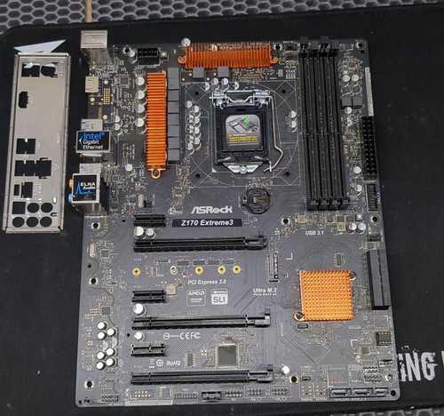 Asrock z170 extreme 3 LGA1151 на запчасти