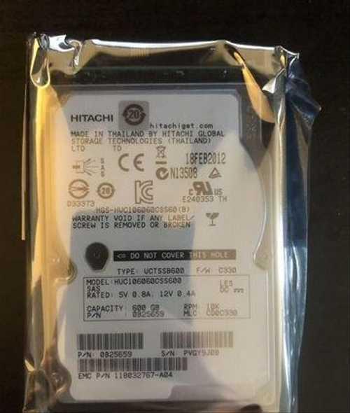 Еms 600GB 10k 6G 005049250