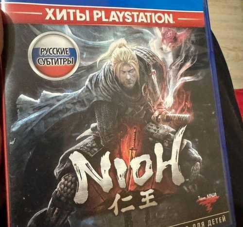 Nioh ps4 диск