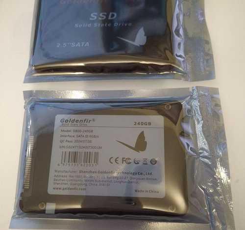 SSD диск новый на 240Гб (3 штуки)