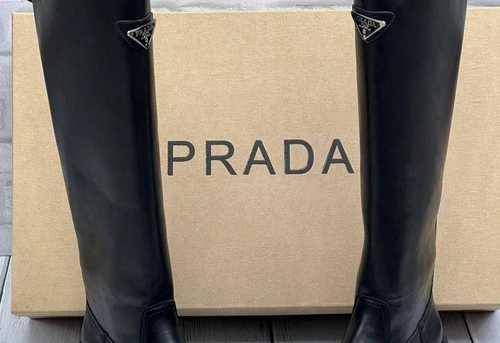 Сапоги Prada натуральные