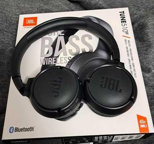 Беспроводные наушники jbl tune 510bt