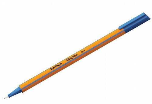Ручка капиллярная Berlingo "Rapido" синяя, 0,4мм