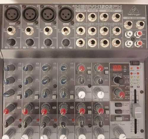 Микшерный пульт behringer xenyx 1202fx