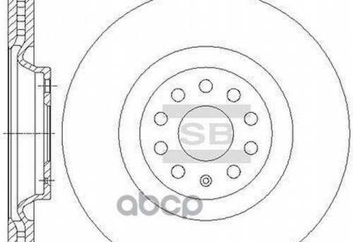 Диск тормозной SD5701 Sangsin brake