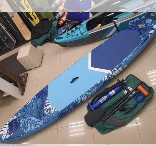 Сап борд Sup доска Blue paddle 11.6" Новый