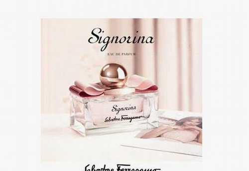 Оригинал salvatore ferragamo Signorina 50ml, 5 ml